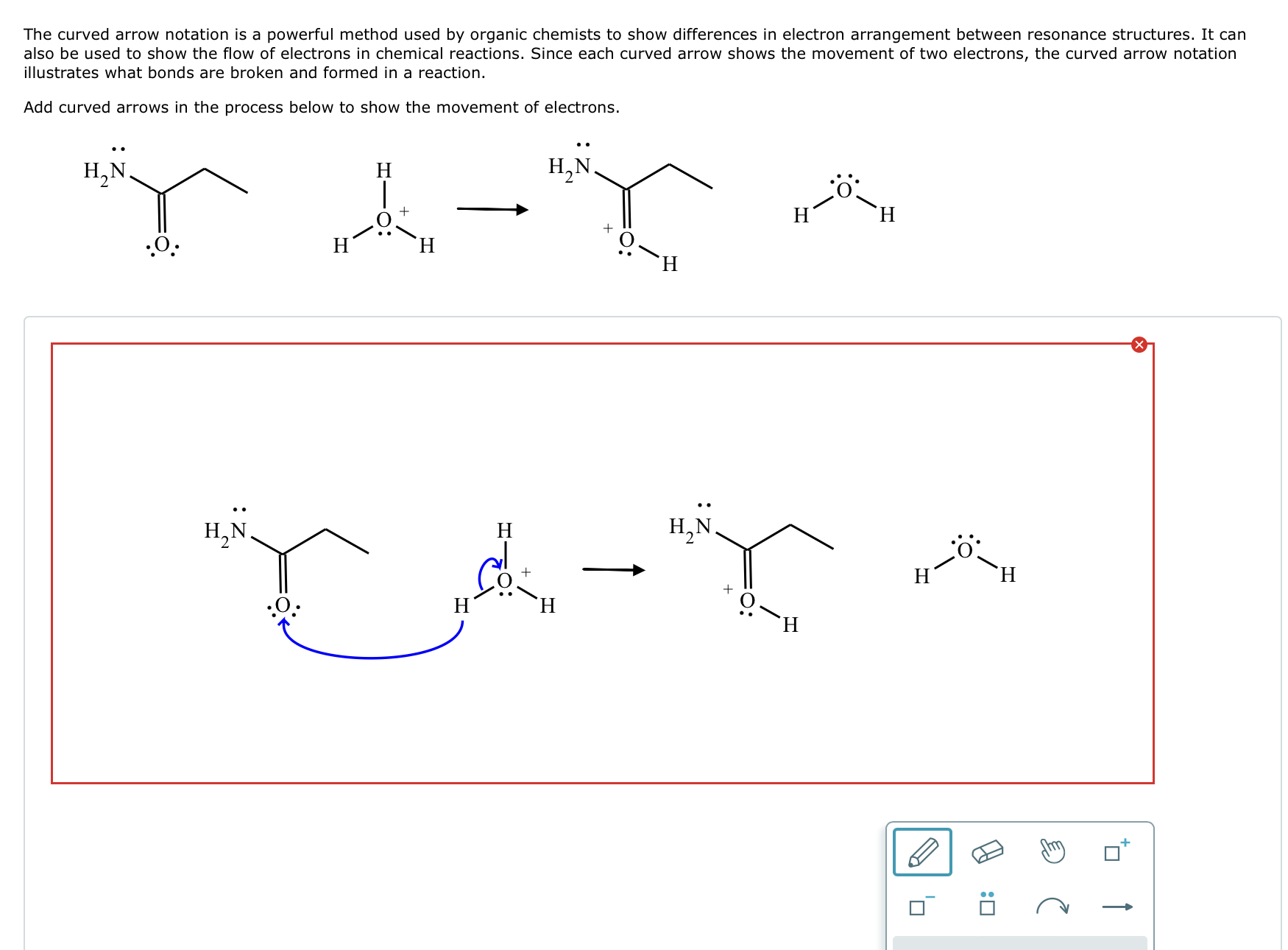 Solved The curved arrow notation is a powerful method used | Chegg.com