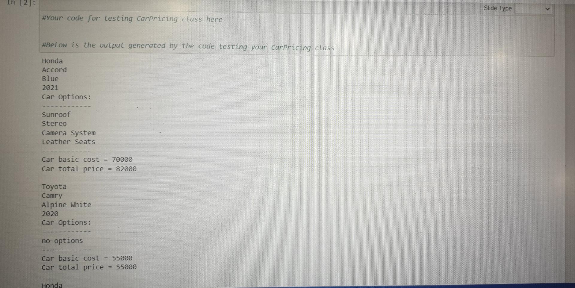 Solved Classes • A class describes objects with the same | Chegg.com