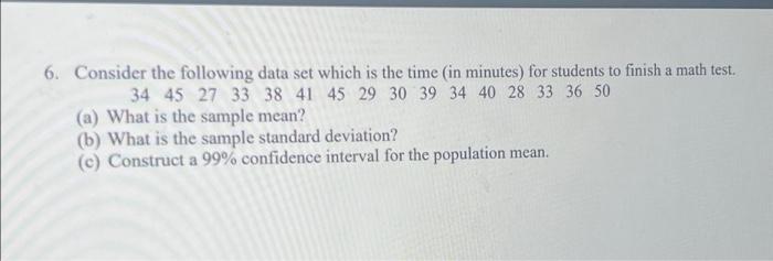 Solved 5. An experimenter would like to construct a 99% | Chegg.com