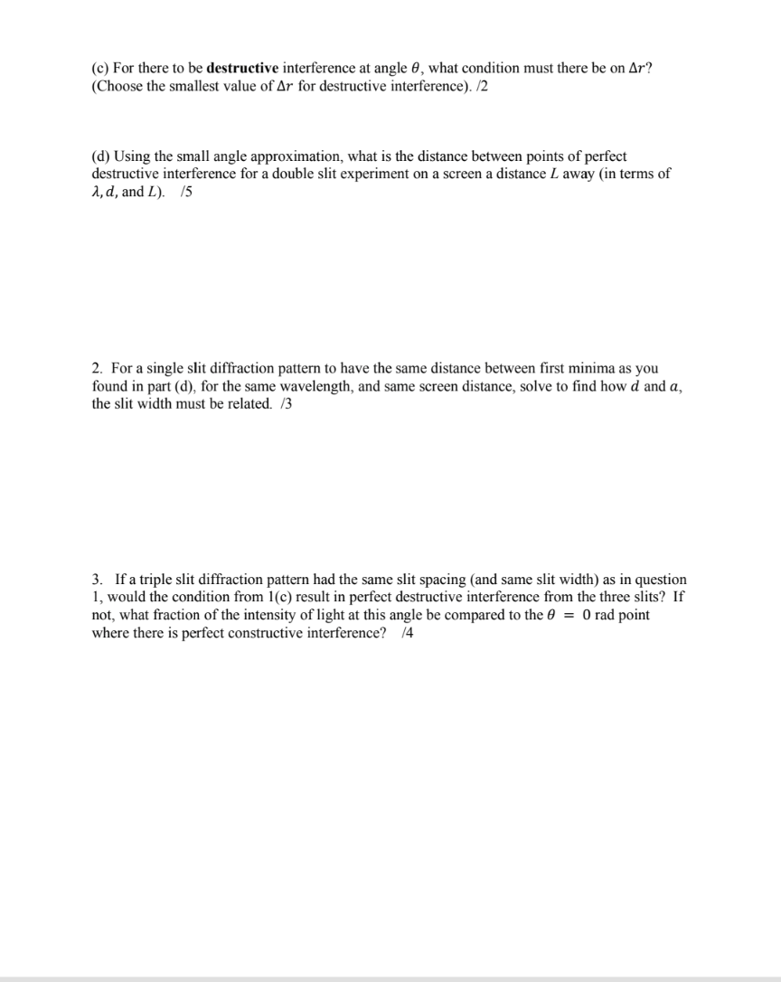 Solved Nearly parallel light rays meet at a point on the | Chegg.com