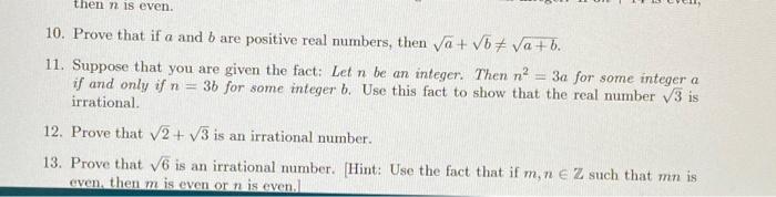 Solved Discrete math only problem 10. Method of proof. Proof | Chegg.com