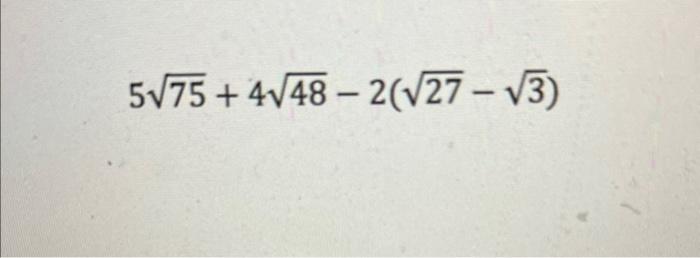 Solved 575+448−2(27−3) | Chegg.com