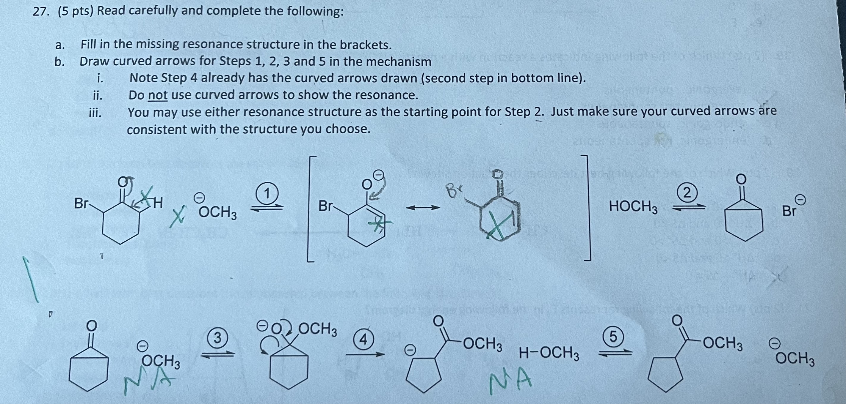 Solved I need help completing the whole structure. (5 ﻿pts) | Chegg.com