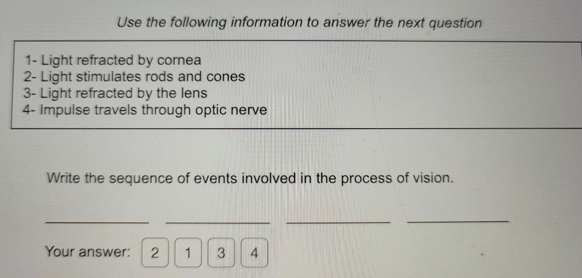 Solved Use the following information to answer the next | Chegg.com