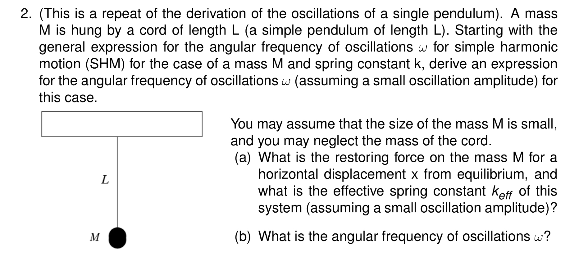 Solved (This is a repeat of the derivation of the | Chegg.com