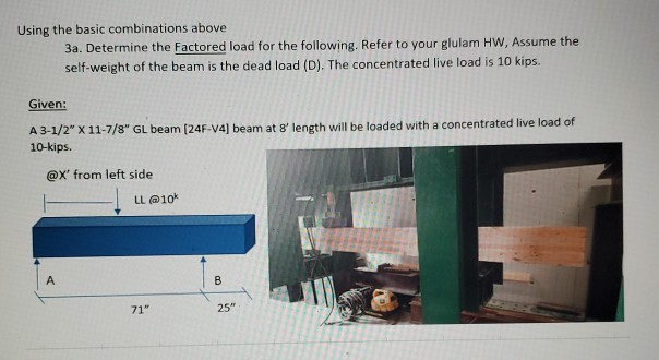 Using the basic combinations above 3a. Determine the | Chegg.com