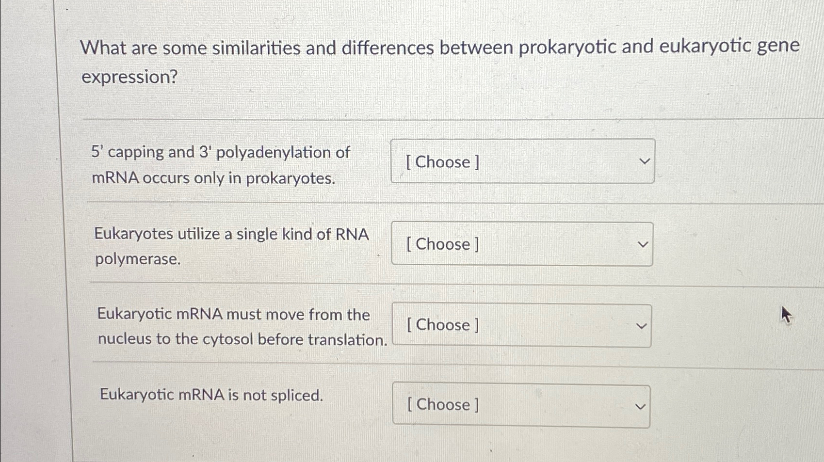 Solved What are some similarities and differences between | Chegg.com