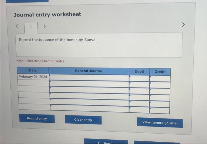 Solved Journal entry worksheet 56 Record the payment of | Chegg.com