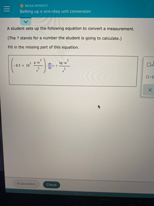 Solved = MEASUREMENT Setting up a one-step unit conversion A | Chegg.com