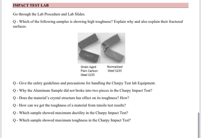 Solved Go through the Lab Procedure and Lab Slides. Q - | Chegg.com