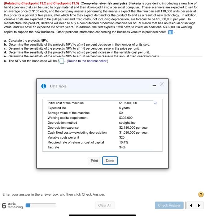 Solved (Related to Checkpoint 13.2 and Checkpoint 13.3) | Chegg.com