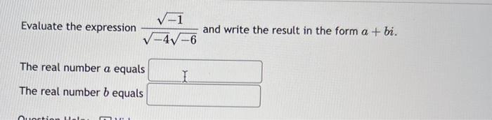Solved Evaluate the expression −4−6−1 and write the result | Chegg.com