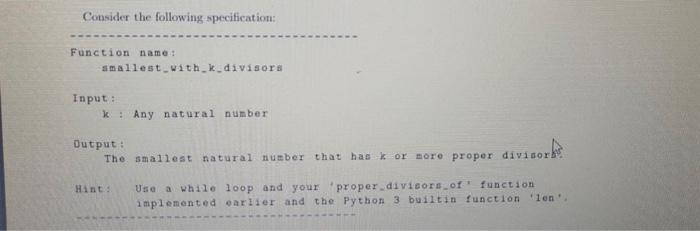 Solved Implement a Python 3 function according to the | Chegg.com