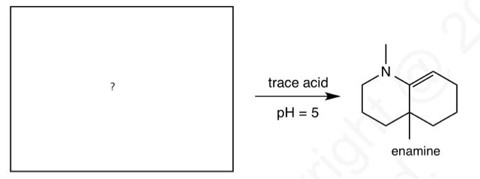 Solved I-Z trace acid pH = 5 major product N ? trace acid | Chegg.com