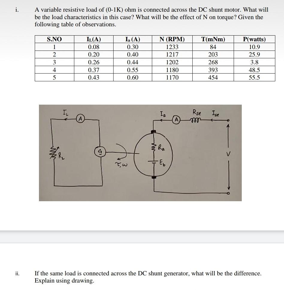 Solved Subject : Electrical Machine--1 Lab solve step by | Chegg.com