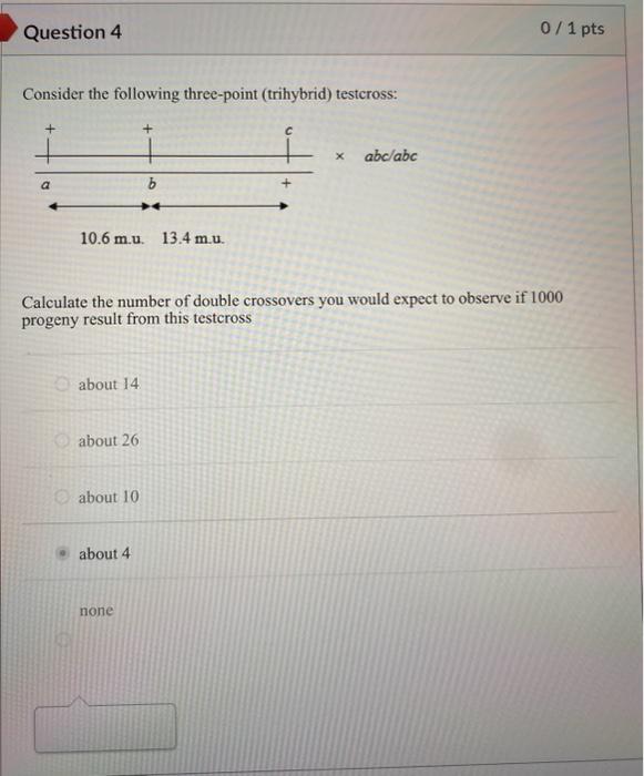 Solved Consider the following three-point (trihybrid) | Chegg.com