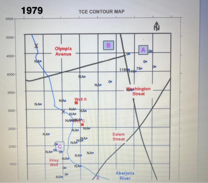 draw countor lines on each map using countours of | Chegg.com