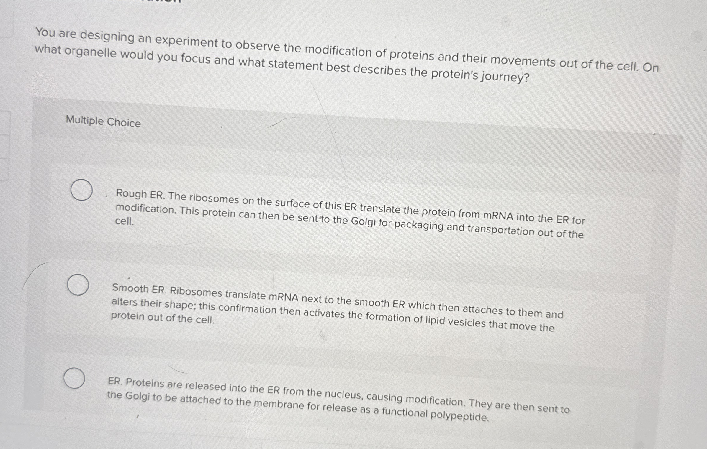 Solved You are designing an experiment to observe the | Chegg.com