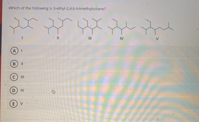 Solved Which of the following is | Chegg.com