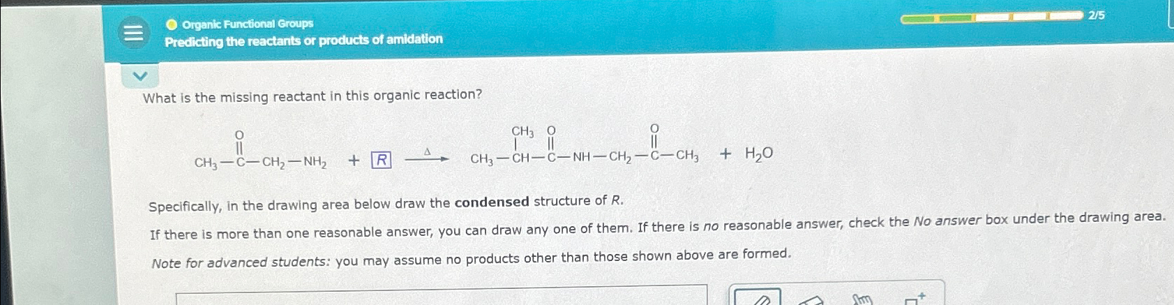 Solved Organic Functional GroupsPredicting the reactants or | Chegg.com