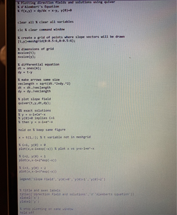 Question 2: Consider the differential equation = 2x + | Chegg.com