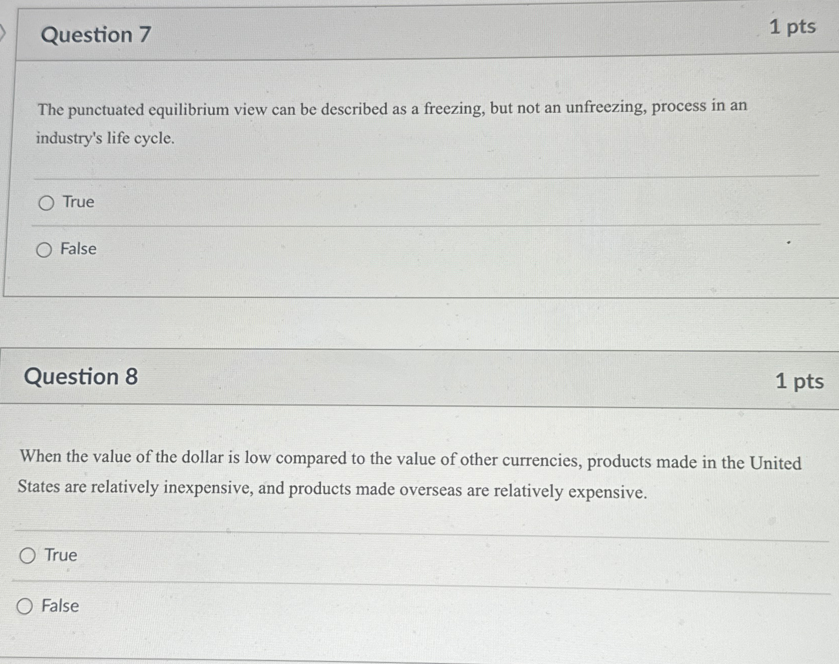 Solved Question 71 ﻿ptsThe punctuated equilibrium view can | Chegg.com