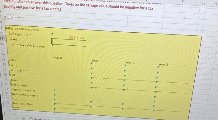 Solved What is the projects year 0 net cash flow? year 1? | Chegg.com