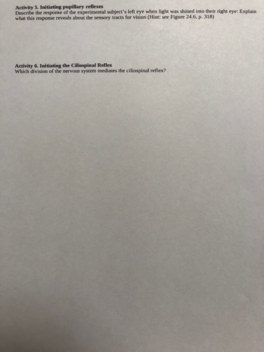 Solved Activity 3. Initiating Stretch Reflexes 1. What is | Chegg.com