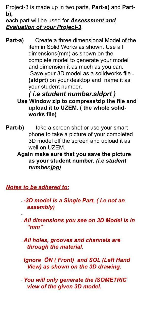 Solved Project-3 is made up in two parts, Part-a) and Part- | Chegg.com