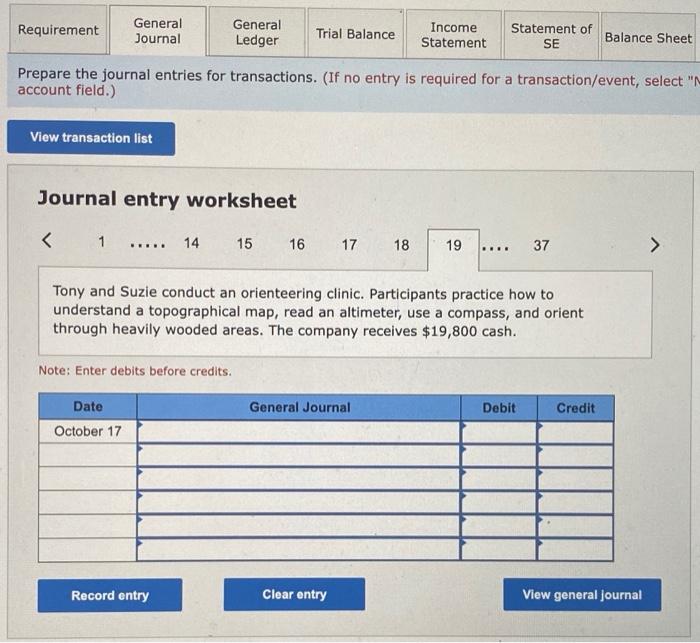 Solved Prepare the journal entries for transactions. (If no | Chegg.com