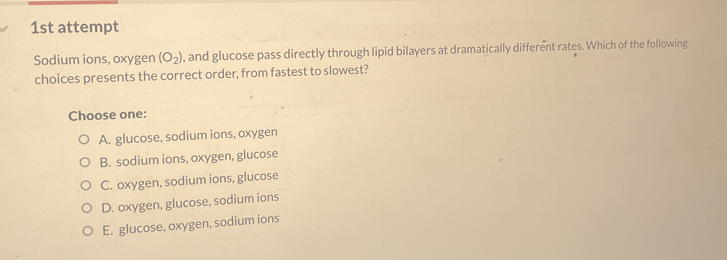 Solved 1st attemptSodium ions, oxygen (O2), ﻿and glucose | Chegg.com