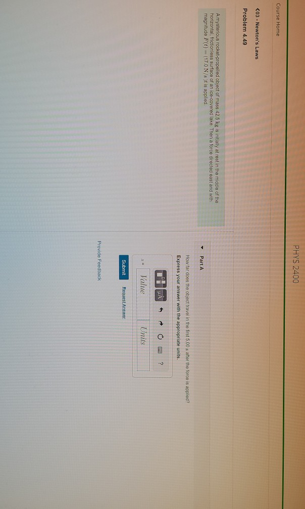 Solved PHYS 2400 Course Home
