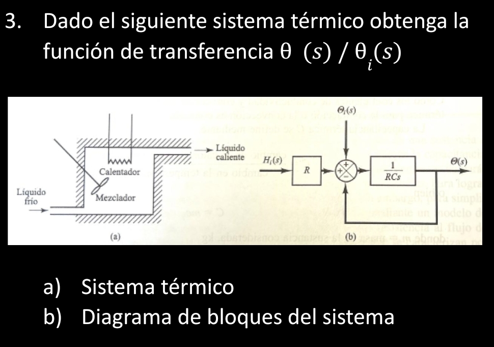 Obtener la funcin de transferencia solicitada en cada | Chegg.com