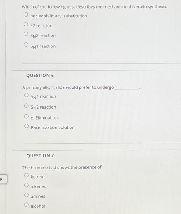Solved Which of the following best describes the mechanism | Chegg.com