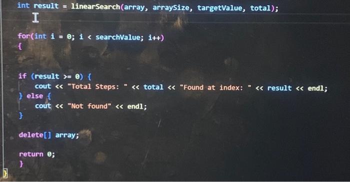 Array size is 200 and number of searches is: 1000 | Chegg.com