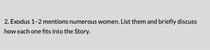 Solved Each student must give an initial answer to ONE of | Chegg.com