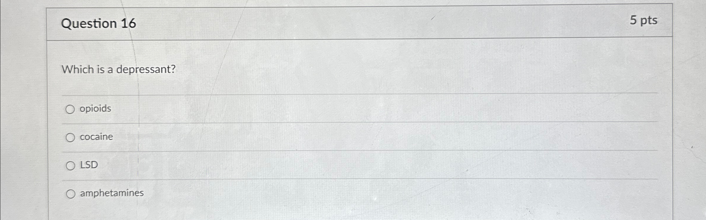 Solved Question 165 ptsWhich is a | Chegg.com Solved Question 165 ptsWhich is a | Chegg.com