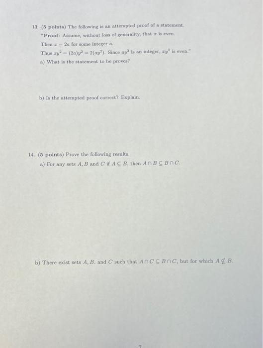 Solved Then X 2a For Some Integer A Thus Xy2 2a Y2 2 Ay2
