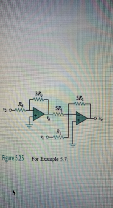 Solved 3R; OM Figure 5.25 For Example 5.7. | Chegg.com