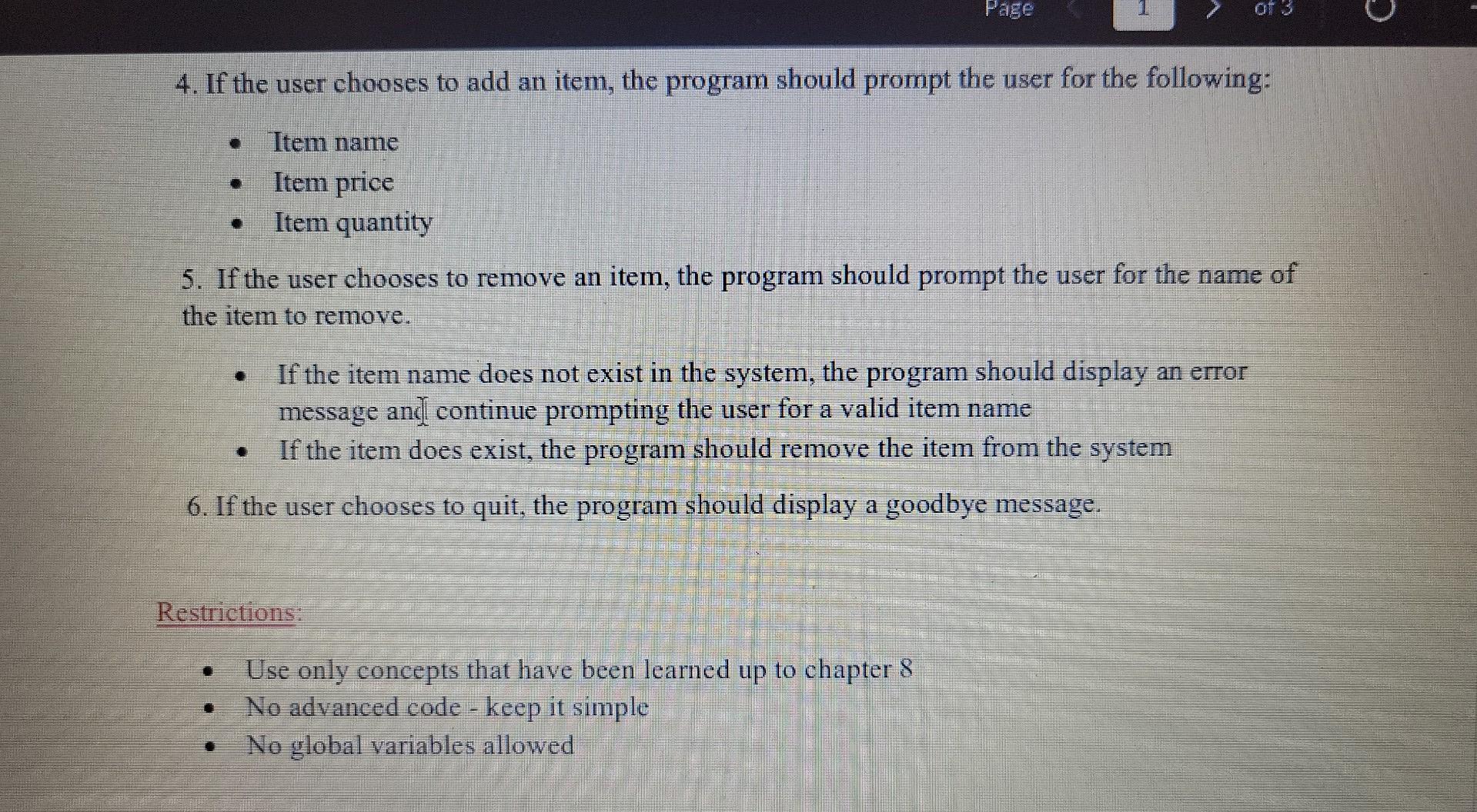 Solved i am trying to create a programin python that is like | Chegg.com