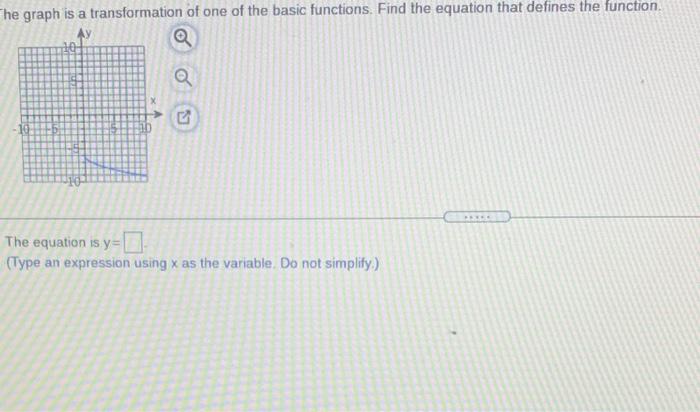 Solved Q The Following Graph Is The Result Of Applying A 