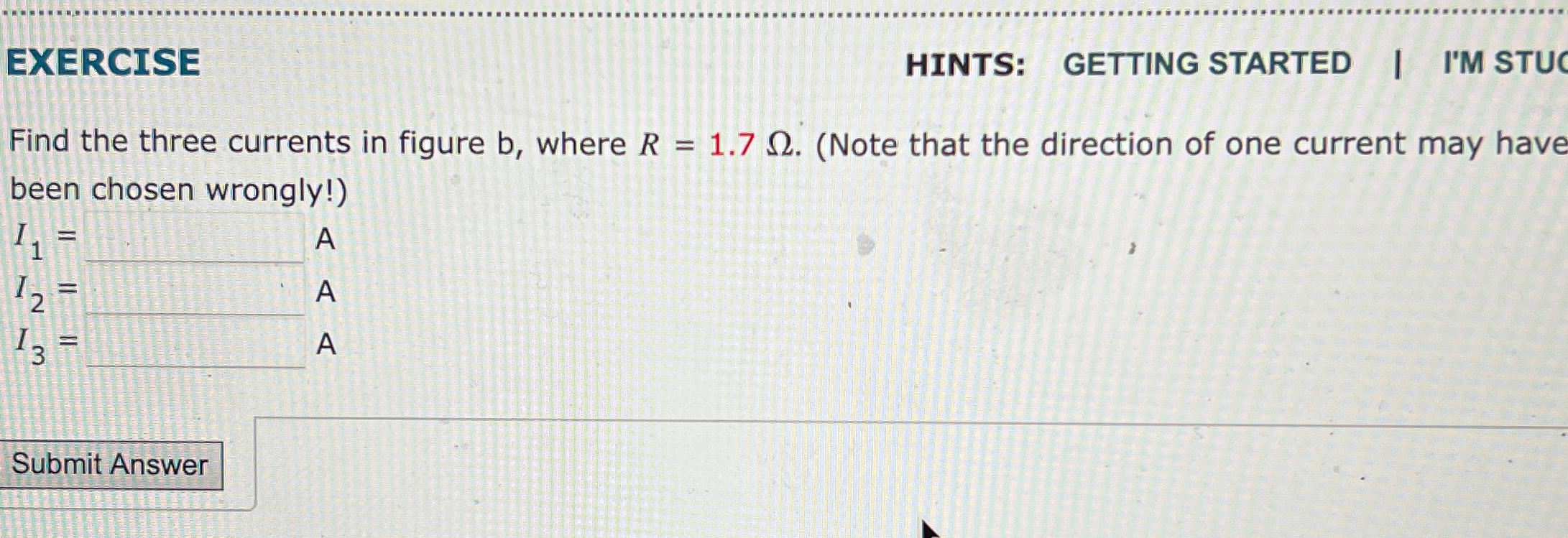 EXERCISEHINTS: GETTING STARTED I I'M STUCFind the | Chegg.com
