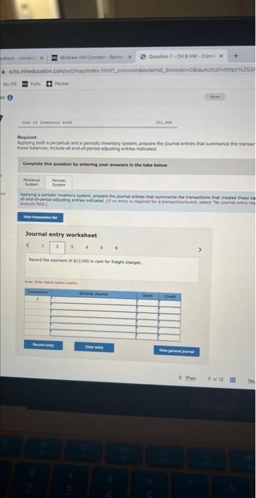 Solved Exercise 8-4 (Algo) Perpetual and periodic inventory | Chegg.com