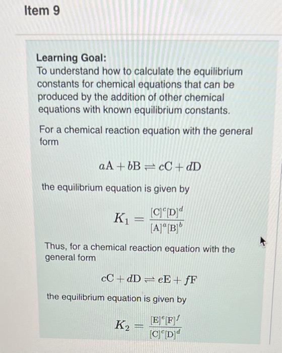 Solved Learning Goal: To understand how to calculate the | Chegg.com