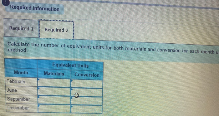 Solved Required information SB (Algo) Calculating Physical | Chegg.com