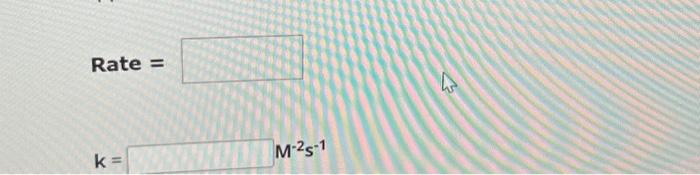 Solved Use The Method Of Initial Rates To Determine Rate