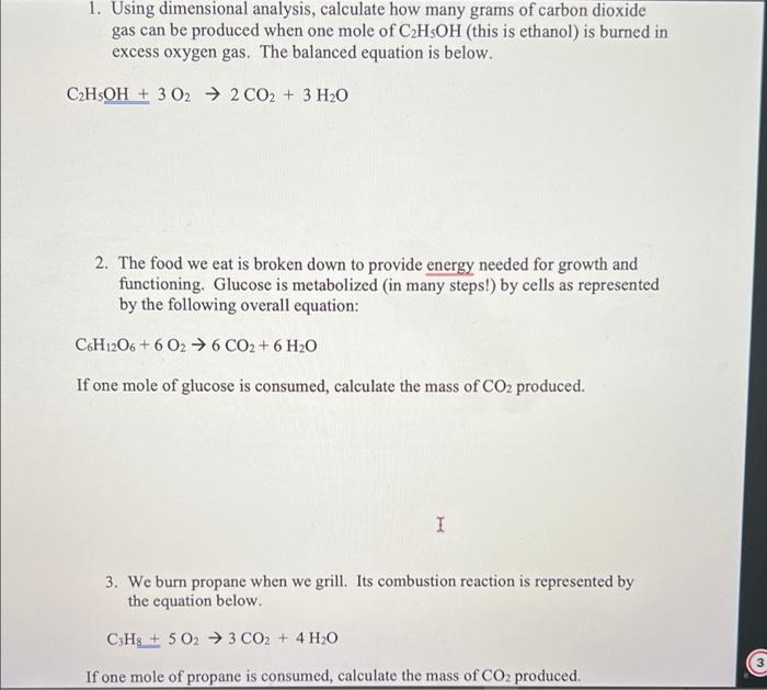 Solved 1. Using dimensional analysis, calculate how many | Chegg.com