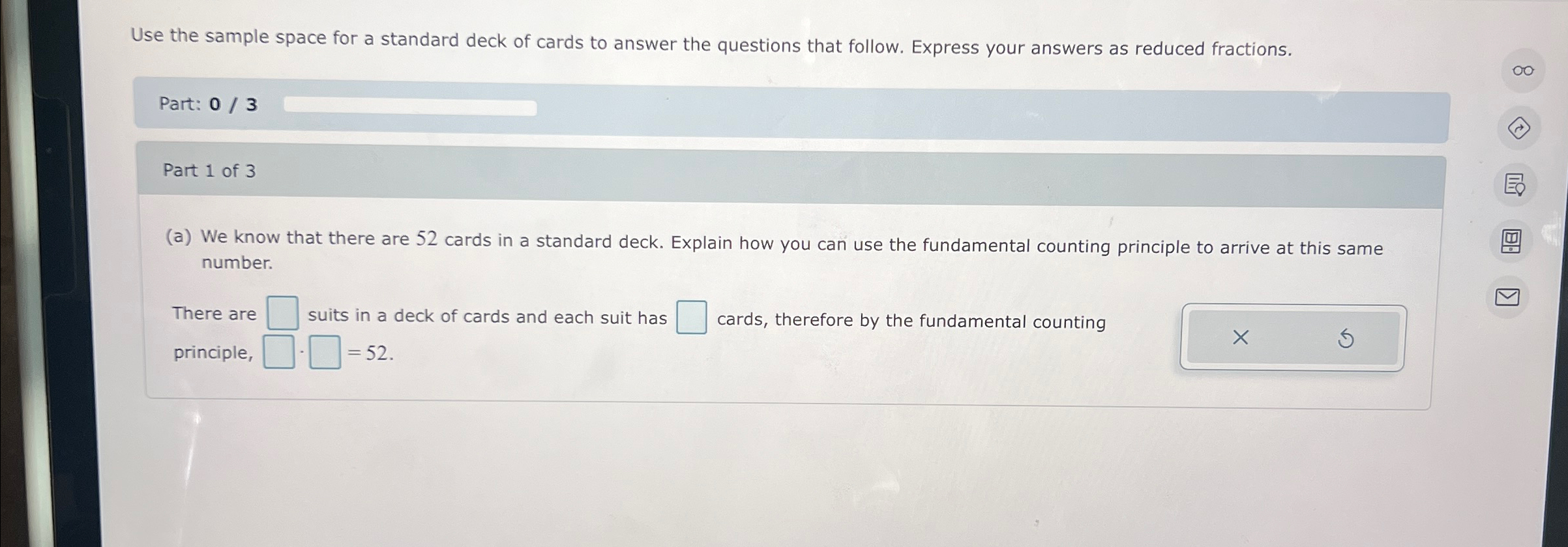 Solved Use the sample space for a standard deck of cards to | Chegg.com