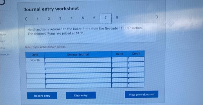 Solved Exercise 4-12 (Static) Recording purchases, sales, | Chegg.com