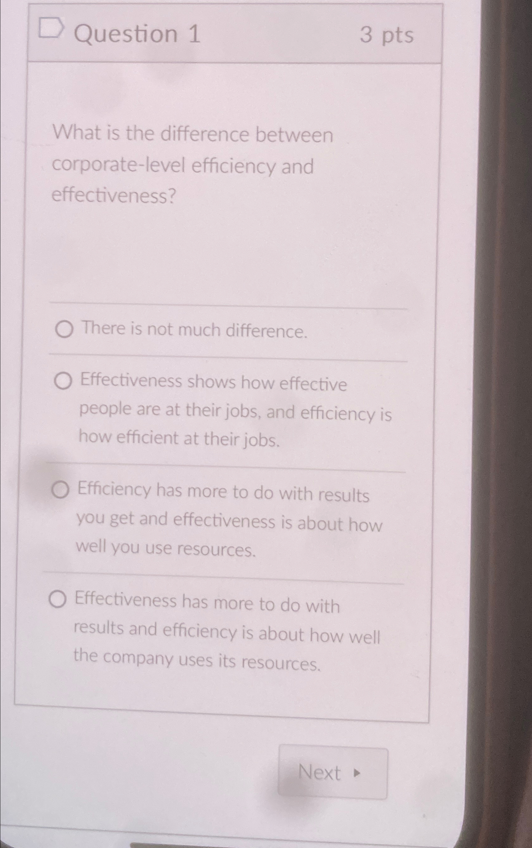 Solved Question 13 ﻿ptsWhat is the difference between | Chegg.com